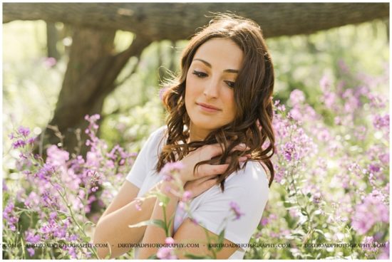 Spring Flowers Senior Pictures | Nebraska Senior Photographer ...