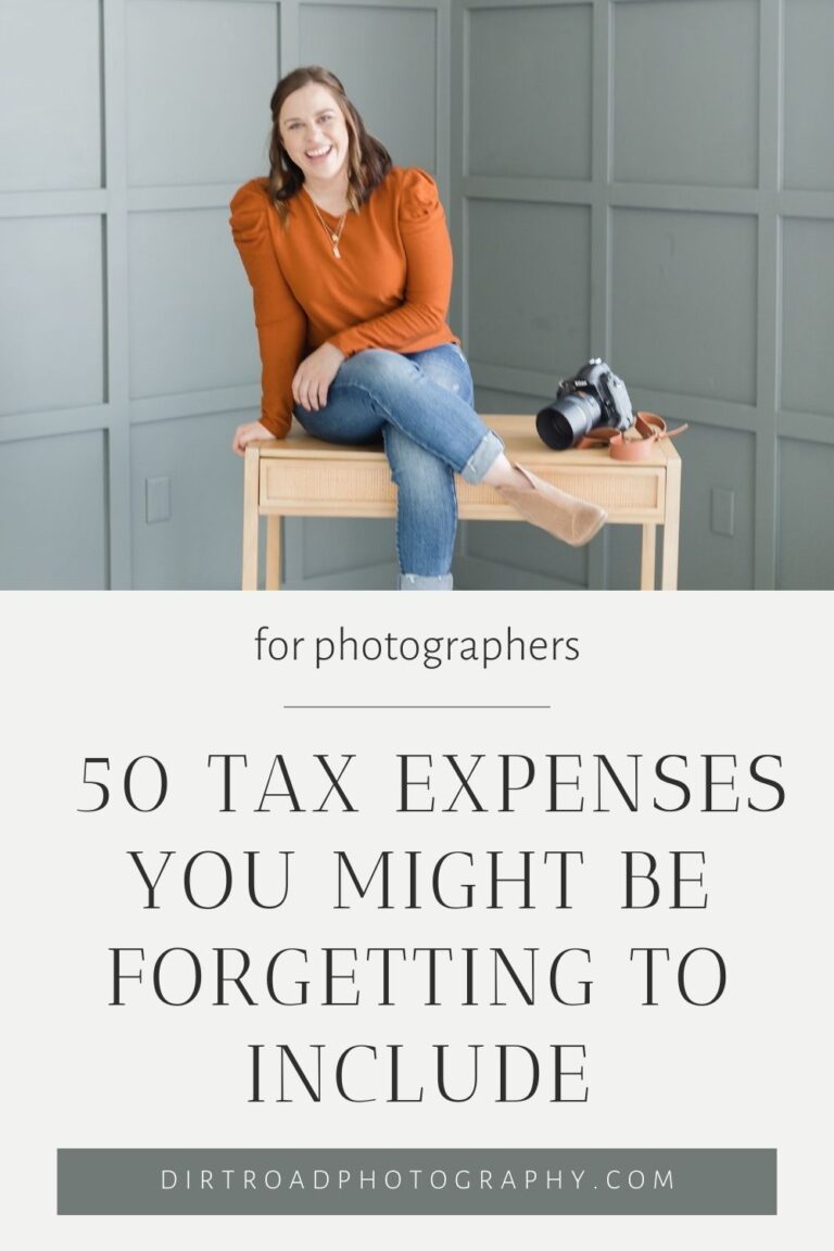 Photography Tax Write Off’s You Might Be Forgetting :: Photographer ...